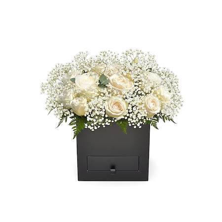 Flower Box with Gift Tray – Anniversary Special Multi-Purpose Gift Set ...