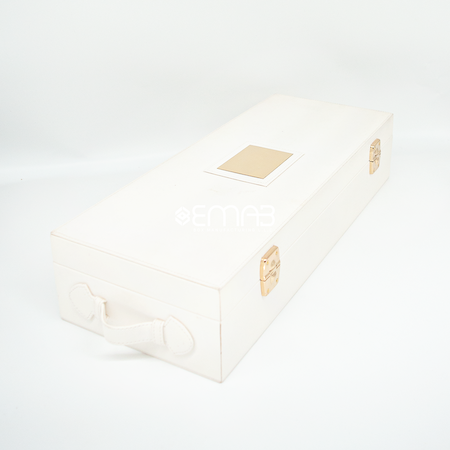 Luxury Perfume Gift Set Wooden MDF Box Wrapped in Leather – Premium 6 ...